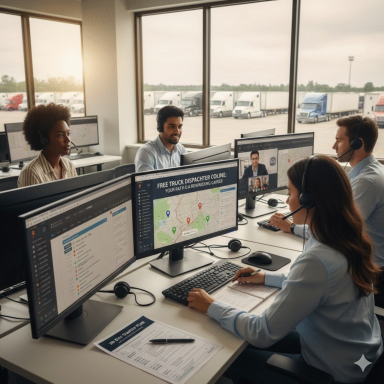Free Truck Dispatcher Course Online: Your Path to a Rewarding Career ...